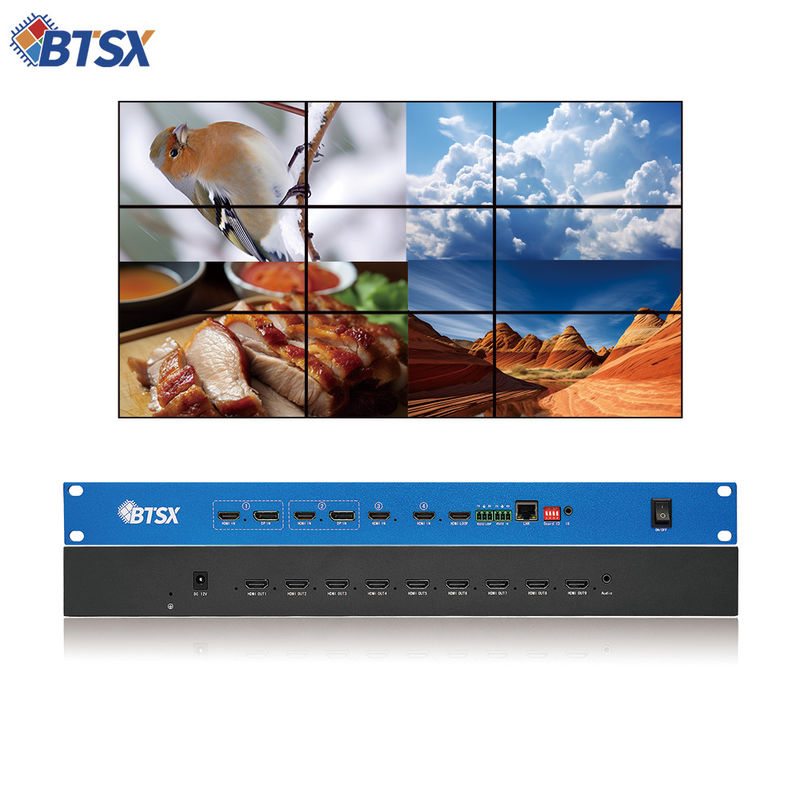 HDMI 4K Video Processor 3x3 3x4 3x5 3x6 LCD LED Video Wall Controller