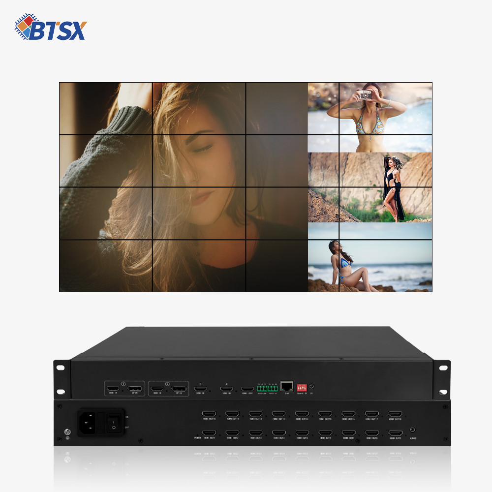 HDMI 4K Video Processor Matrix Switcher Multiviewer Environmental ...