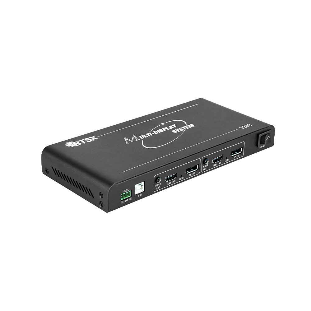 2 In 8 Out 1080P Video Wall Processor 4K Splicing Screen Video Wall ...